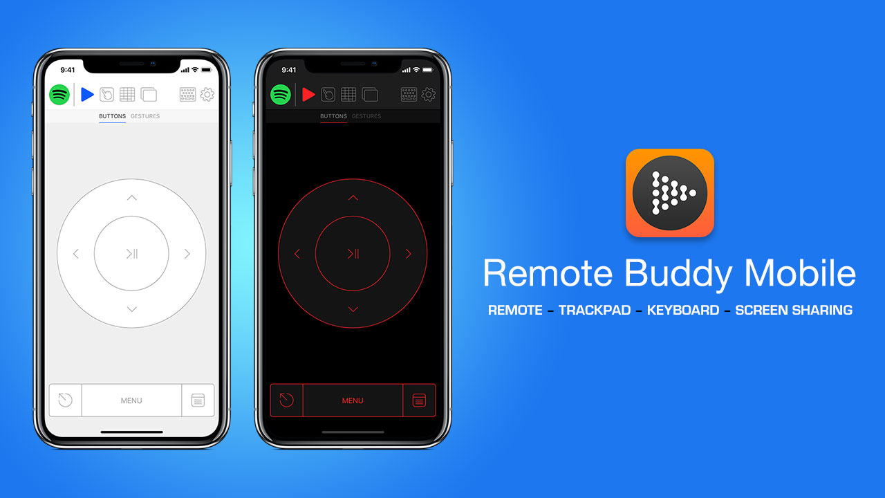 Remote Buddy Mobile now handles device rotation in a smarter way